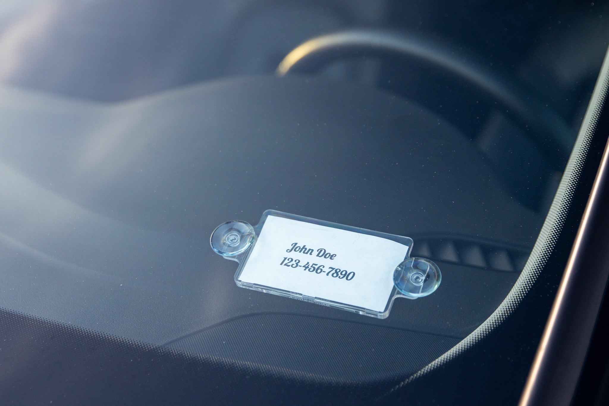 Car Window Business Card Holders